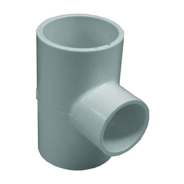 Genova Products Genova 300 Series 31472 Pipe Reducing Tee, 2 x 1-1/2 in, Slip x Slip-Joint, PVC ...